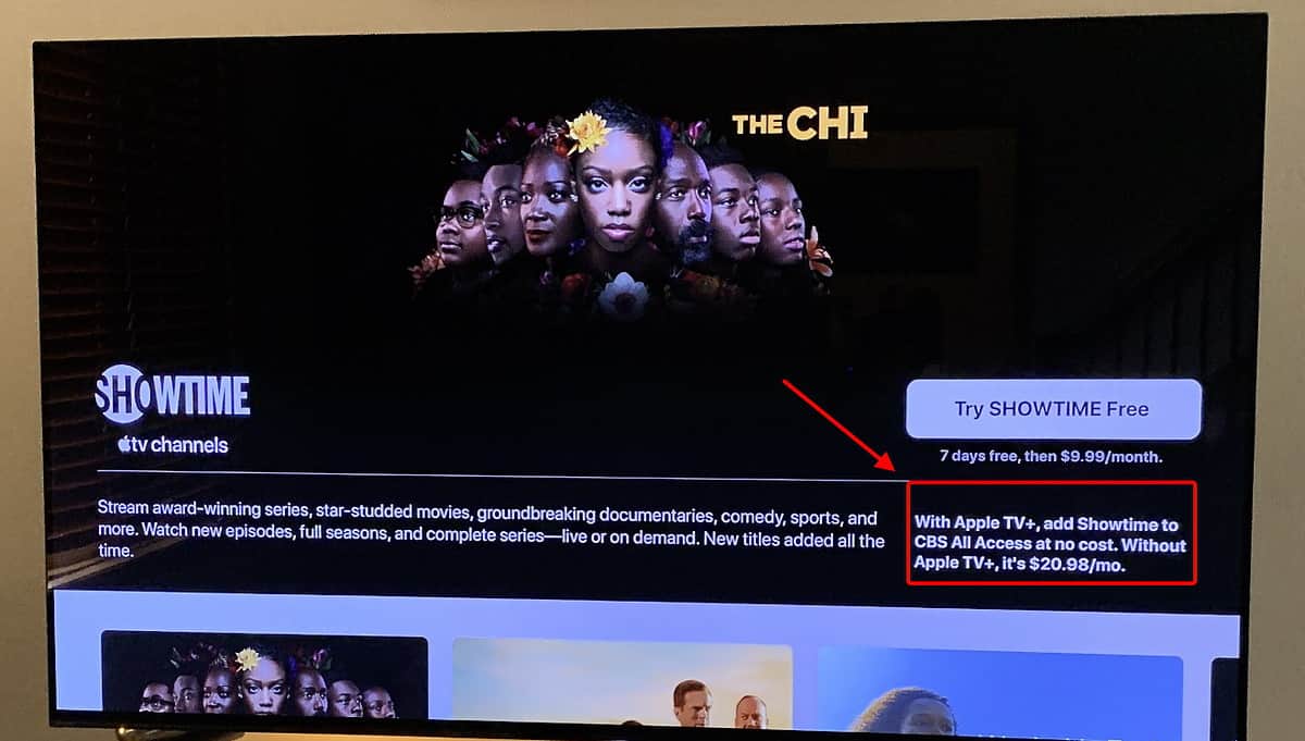 How to Get SHOWTIME Free with Apple TV+ and Existing CBSAA Subscription