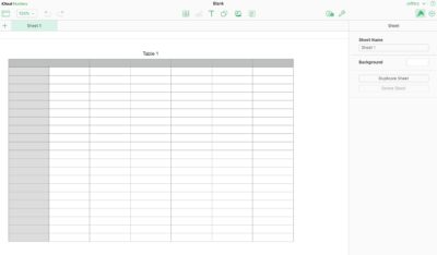 How to Use Numbers on iCloud