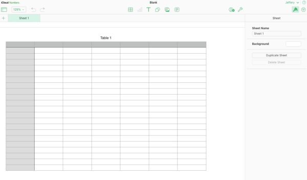 How to Use Numbers on iCloud