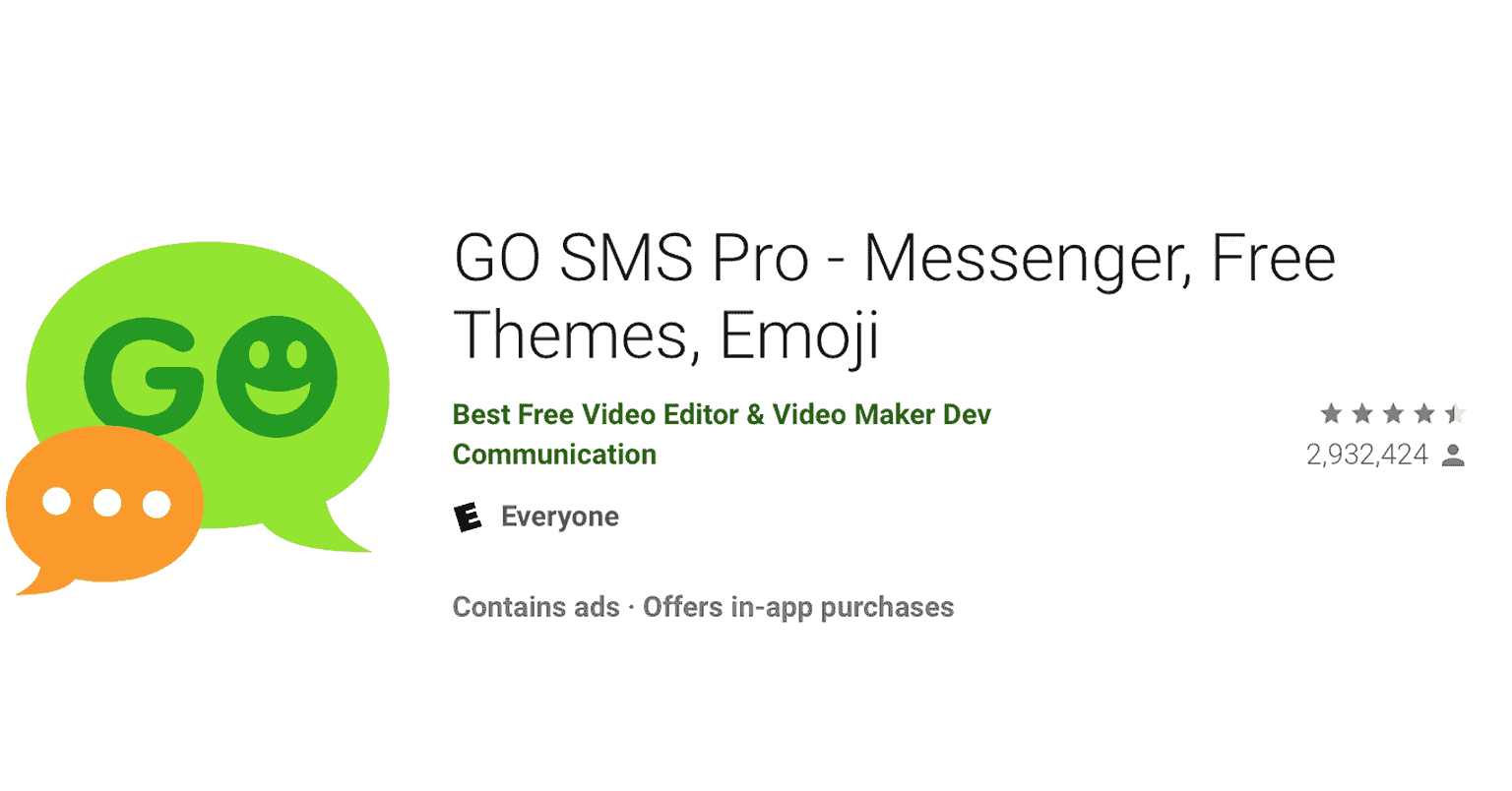 Popular Android Messaging App Go SMS Pro Has Exposed Millions of ...