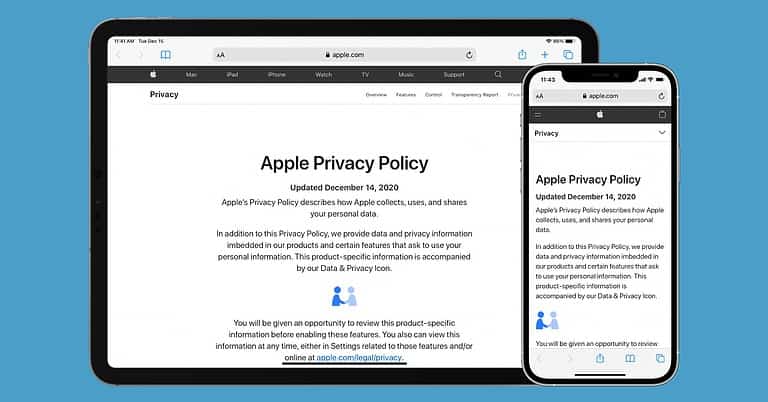 Apple Overhauls Privacy Policy, Makes it Easier to Read