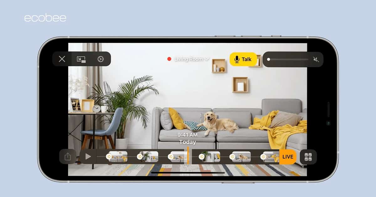 Ecobee SmartCamera Gets HomeKit Support