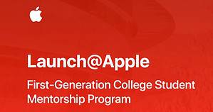 Apple’s New Mentorship Program for First-Gen College Students