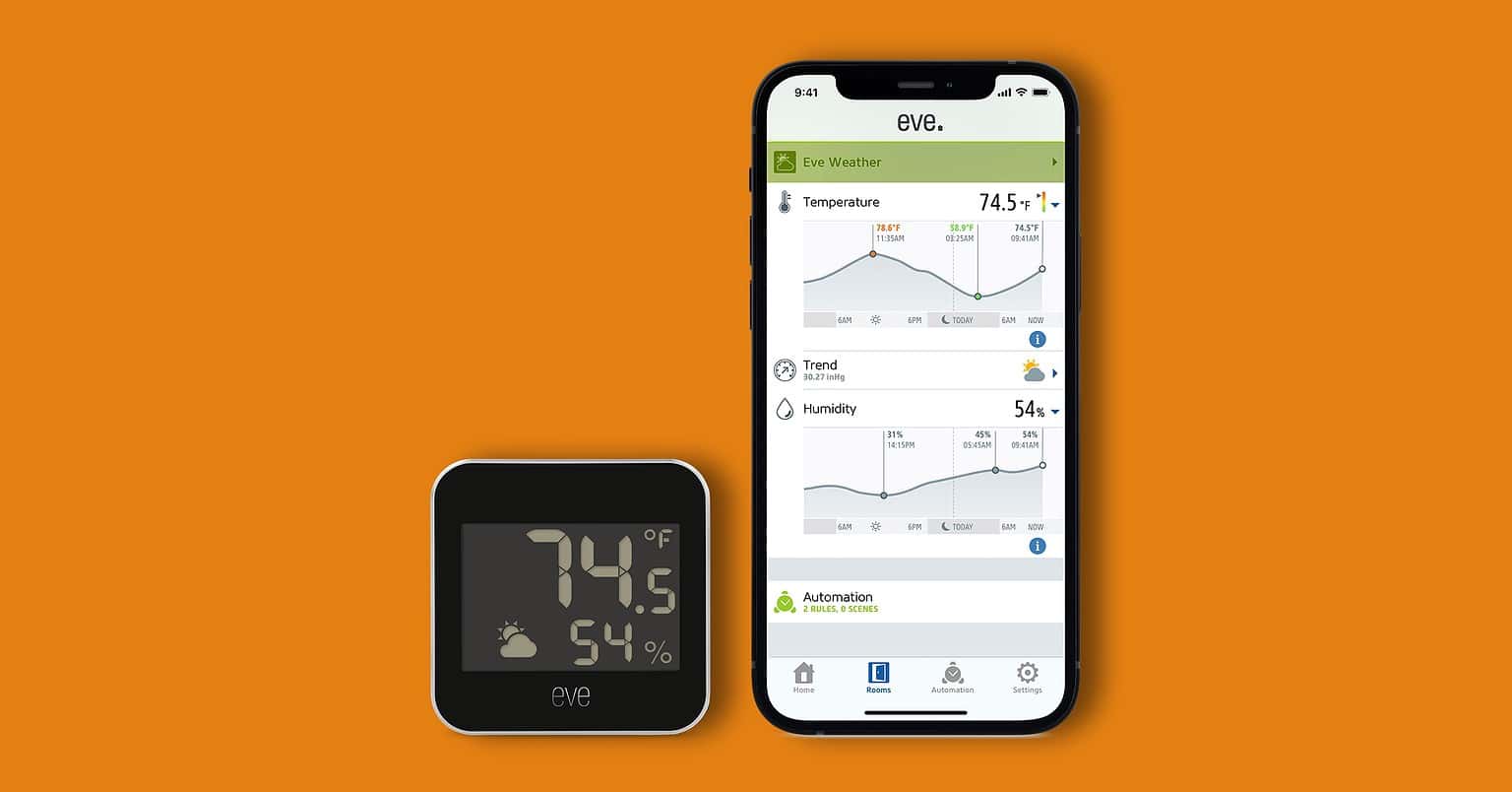 Eve for HomeKit 5.1 Update adds Support for Eve Weather
