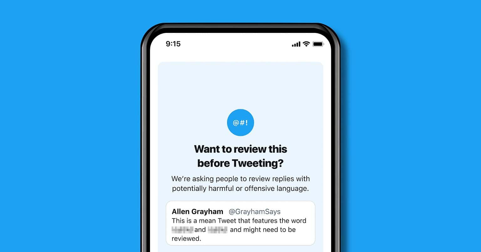 Twitter to Warn Mobile Users to Review Replies With Potentially Abusive ...