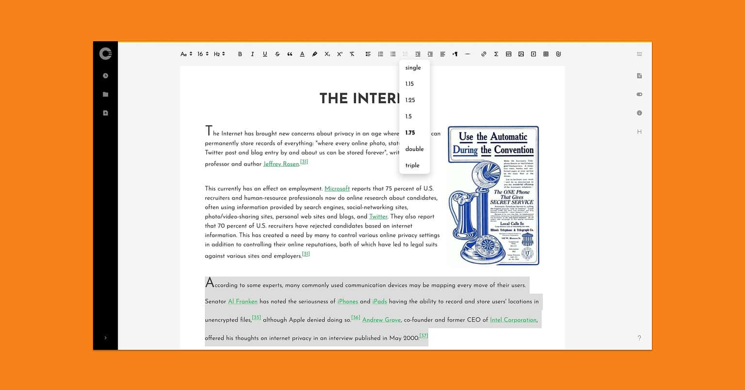 Cryptee Updates With Line Spacing, Quick Document Access - The Mac Observer