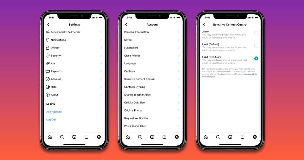 Instagram Launches Control for Viewing Sensitive Content - The Mac Observer
