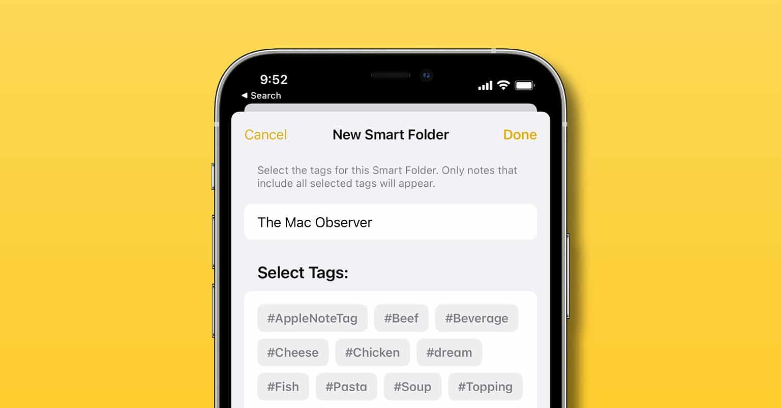 iOS 15: How to Create Smart Folders in Apple Notes