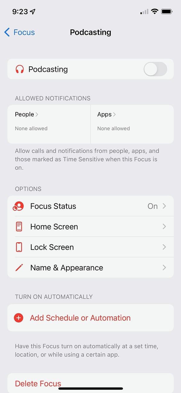 How to Maximize Focus Mode on iOS 15