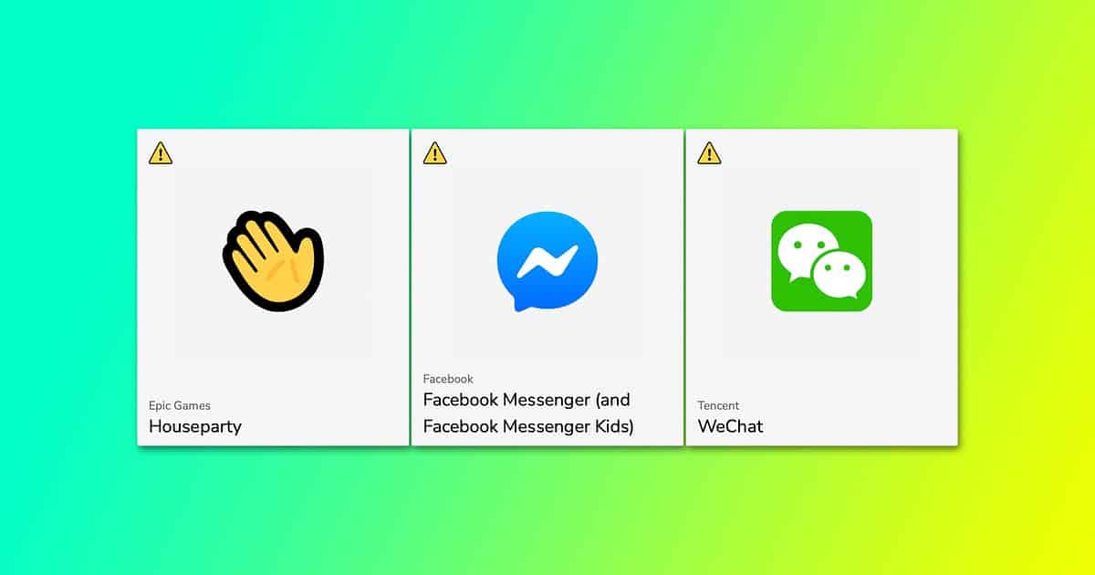 Mozilla Adds Facebook Messenger, Houseparty, and WeChat to 'Privacy Not ...