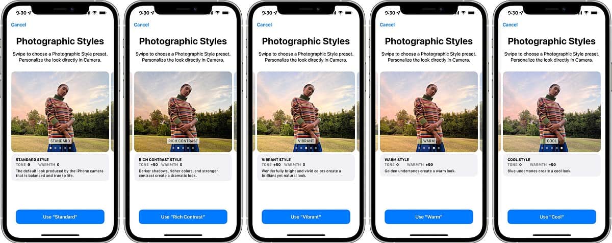 How to Use Photographic Styles With Your iPhone 13