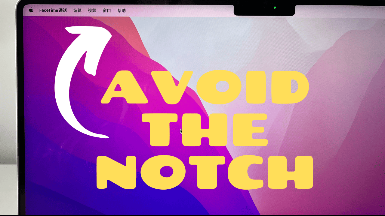 Avoid The MacBook Notch: Scale Your Apps - The Mac Observer