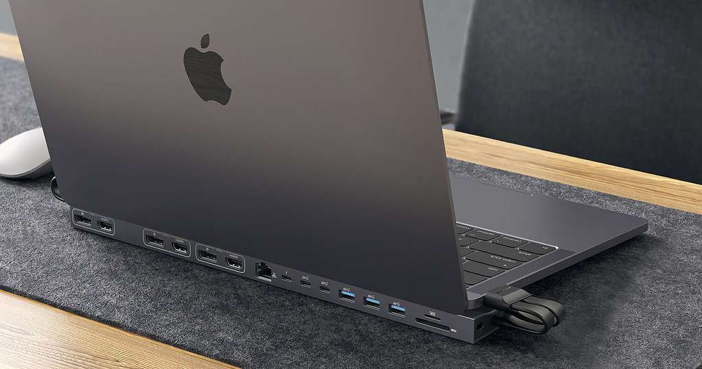 HYPER Launches Triple 4K Display Dock for MacBook With 15 Ports