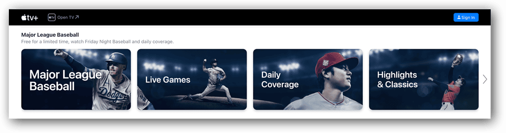 How to Catch the Baseball Games on Apple TV+