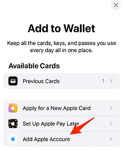 How To Add Your Apple Account Card to Wallet on iPhone - The Mac Observer