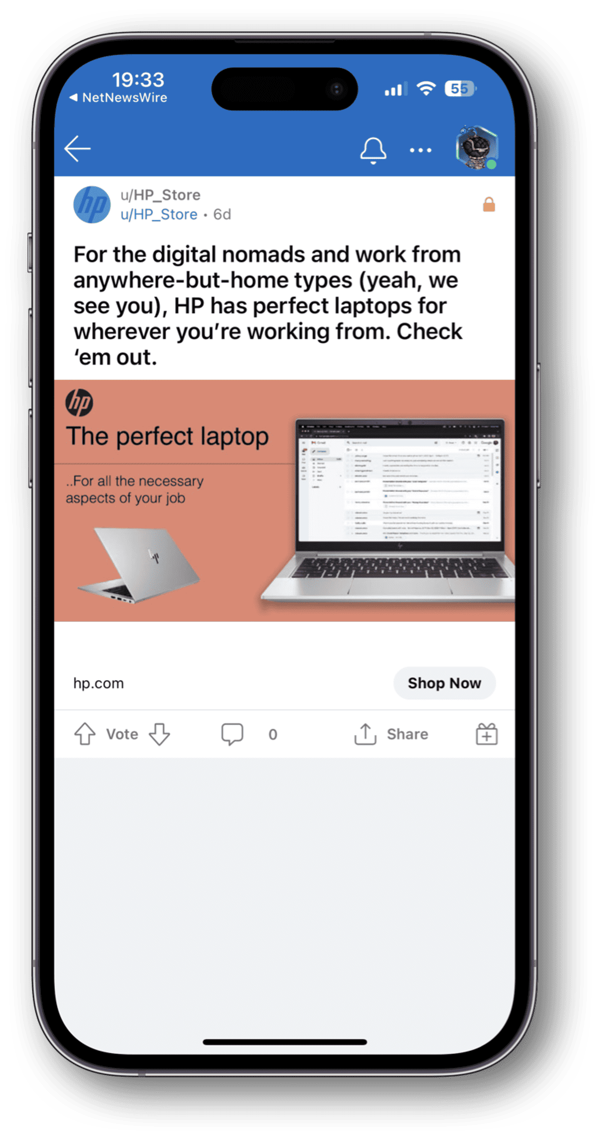 HP Advertises the Perfect Laptop … As One That Runs macOS