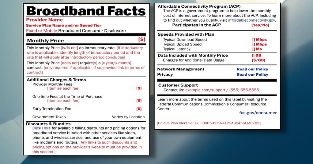 FCC ‘Nutrition Labels’ Could Help Demystify Broadband