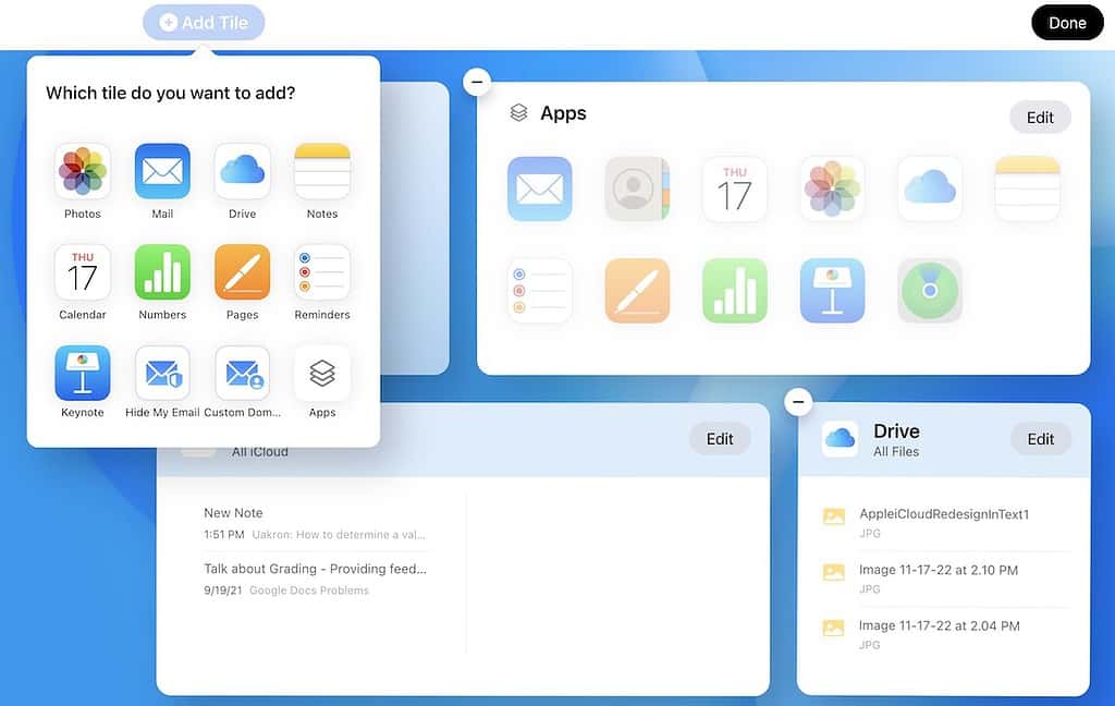 Apple Makes iCloud.com Redesign Available to All Users, Includes New ...