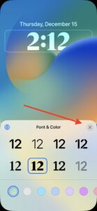 How to Change the iPhone Lock Screen Clock Font & Color