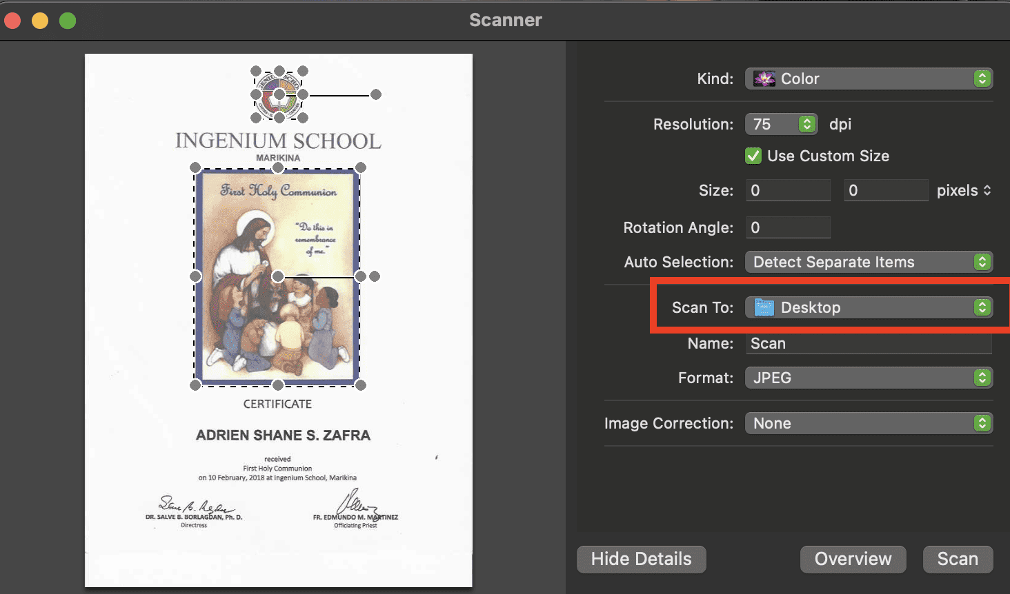 macOS: How to Scan Images and Documents