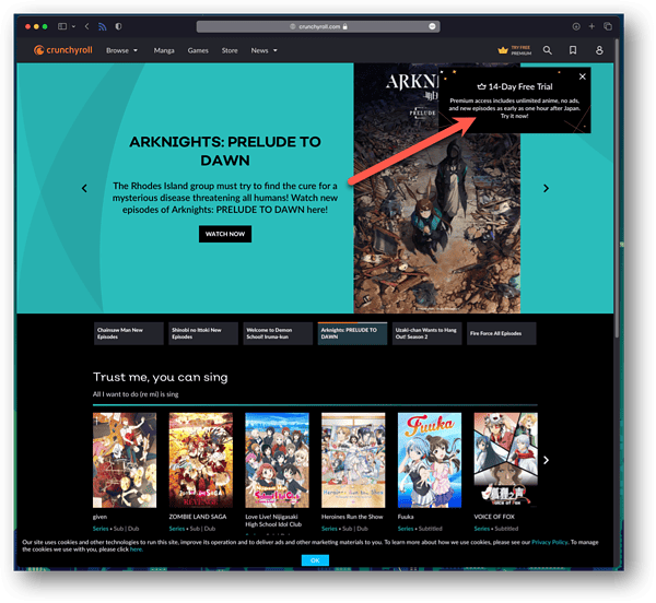 How to Watch Crunchyroll on Mac