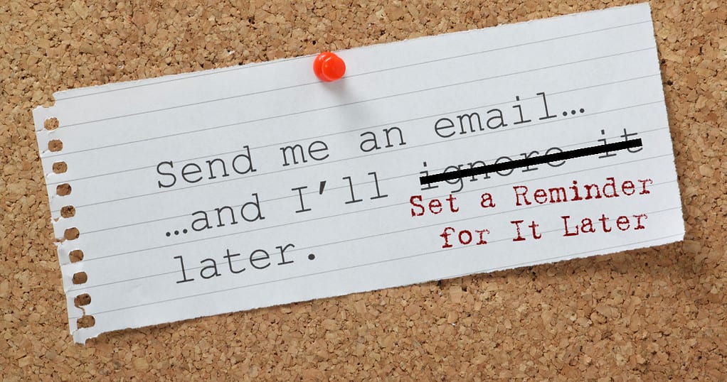 How to Use Remind Me in iOS Mail