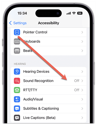 How to Use Sound Recognition on iPhone