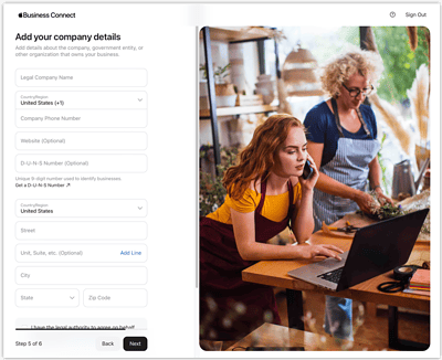 How to Use Apple Business Connect
