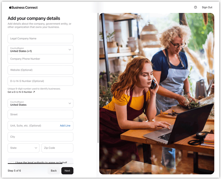 How to Use Apple Business Connect