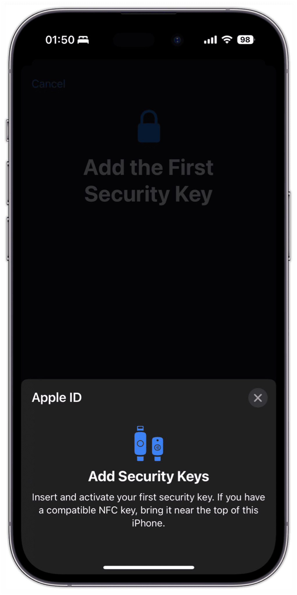 How to Set Up Security Keys for Apple ID on Your iPhone