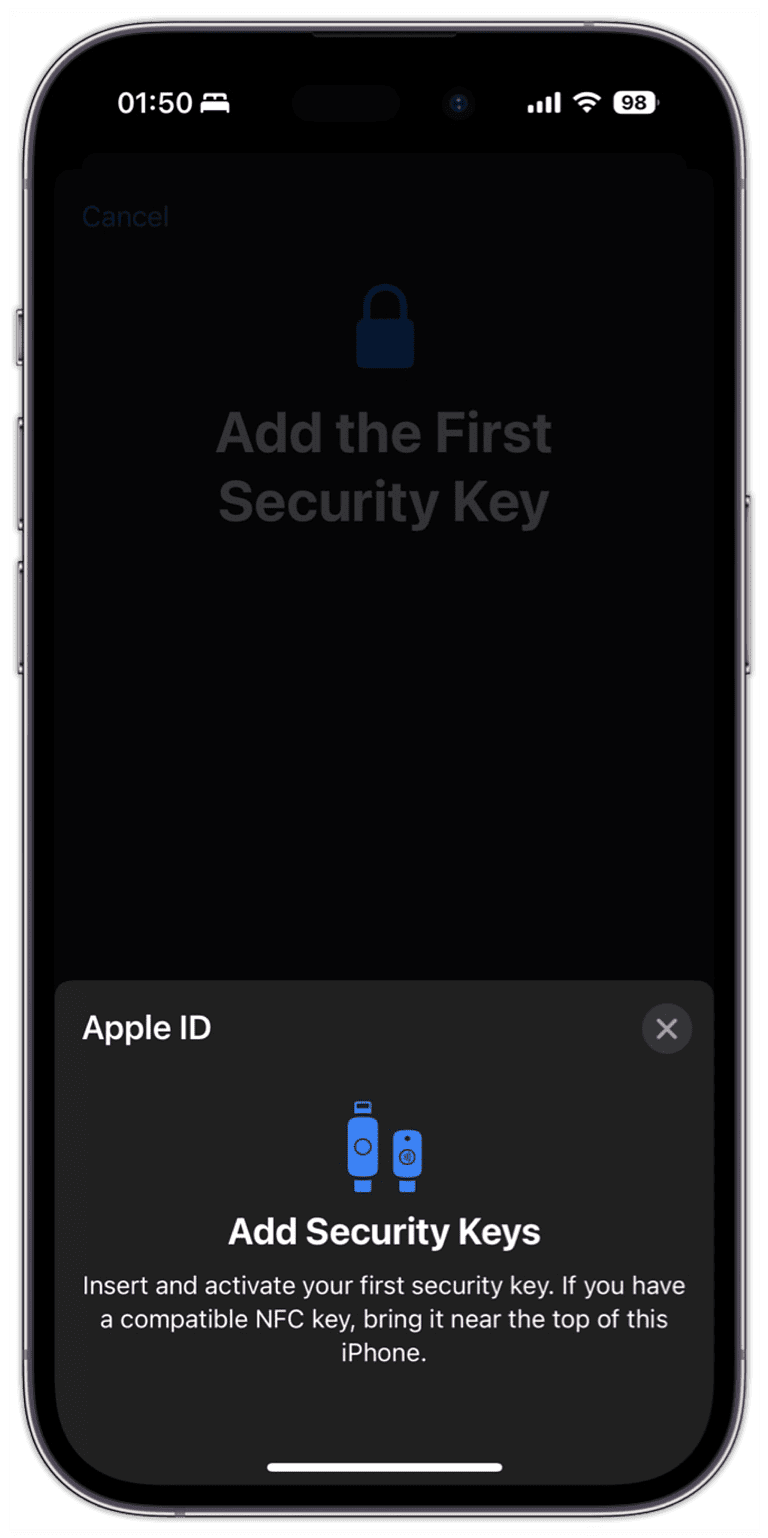 How to Set Up Security Keys for Apple ID on Your iPhone