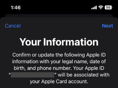 Check Your Apple Card Application Status