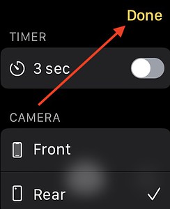 How to Use the Apple Watch Camera Remote app