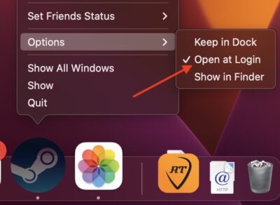 How to Disable Steam Opening on Startup for Mac