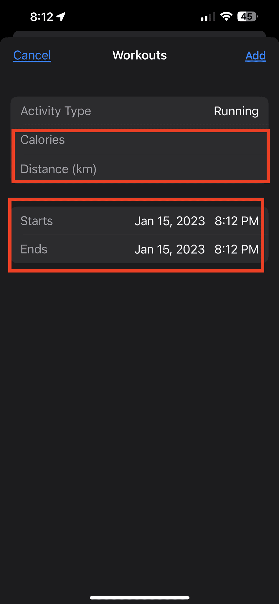 How to Manually Add A Workout to Apple Watch