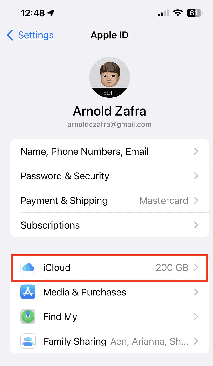 How to Share iCloud Storage Using iPhone, iPad or Mac