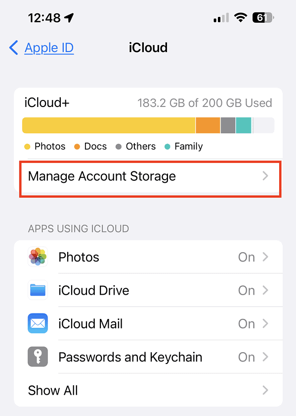 How to Share iCloud Storage Using iPhone, iPad or Mac