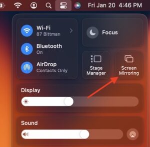 How to AirPlay or Screen Mirror Mac to TV