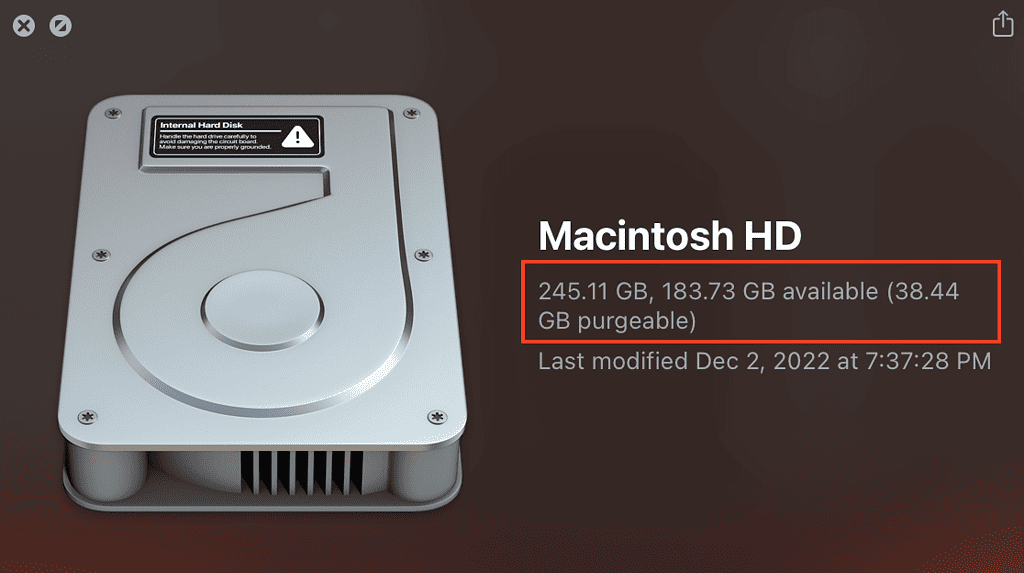 How to Check Storage on Mac