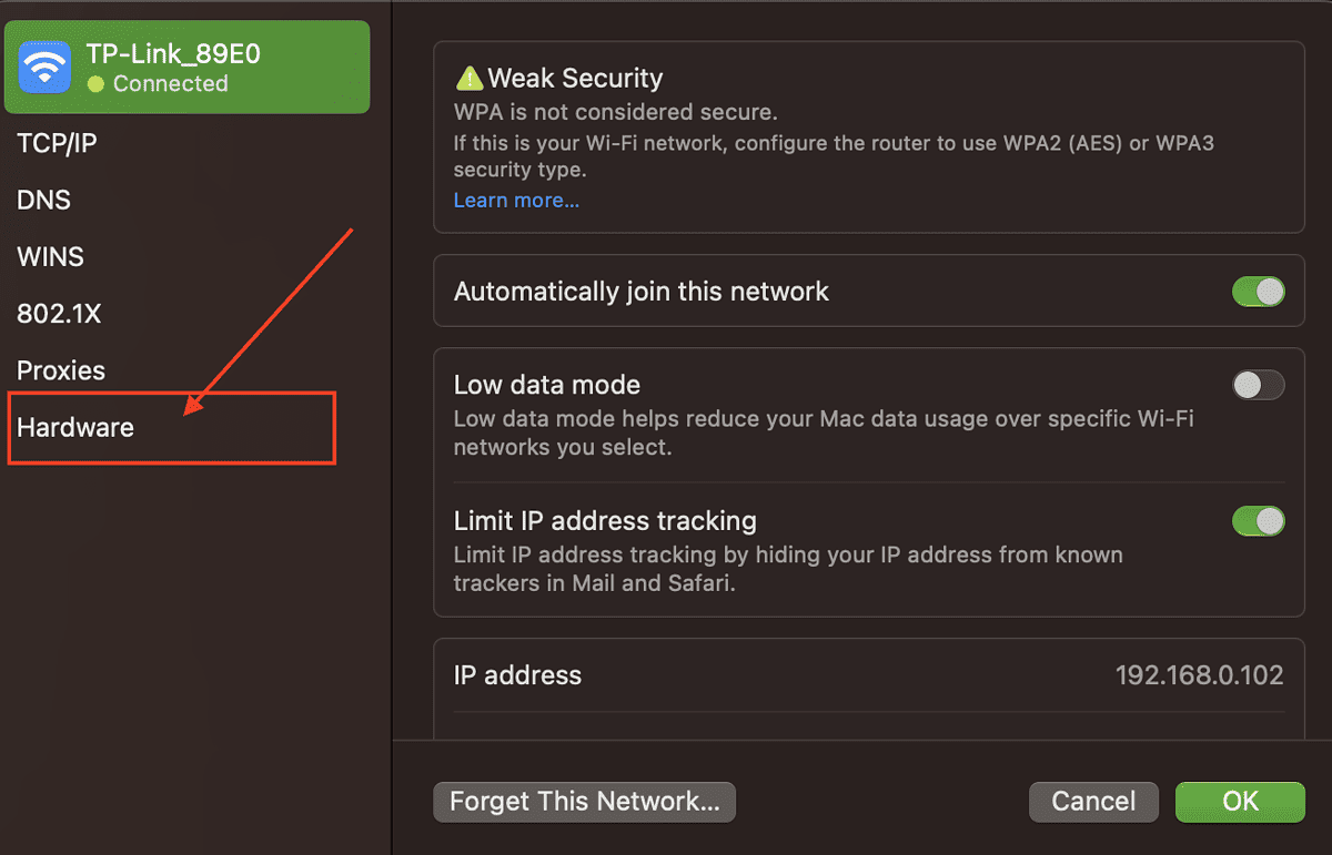 How to Find MAC Address on MacBook