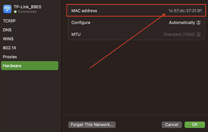 How to Find MAC Address on MacBook