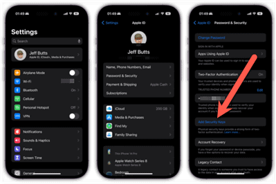 How to Set Up Security Keys for Apple ID on Your iPhone