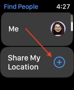 View a Friend's Location Using Apple Watch