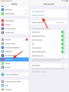 How to Change Your iPad Password