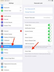 How to Change Your iPad Password