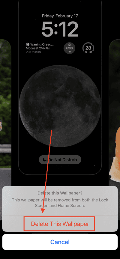 How to Delete a Wallpaper on iPhone Running iOS 16