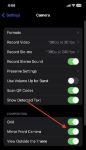 Inverted or Mirrored iPhone Camera? How to Fix It