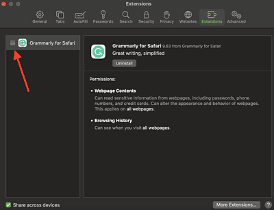How to Manage Extensions in Safari on Mac and More