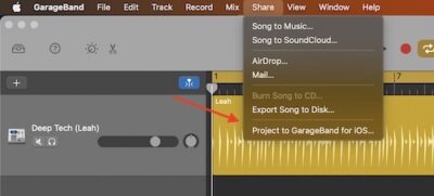 How to Share GarageBand Projects the Easy Way