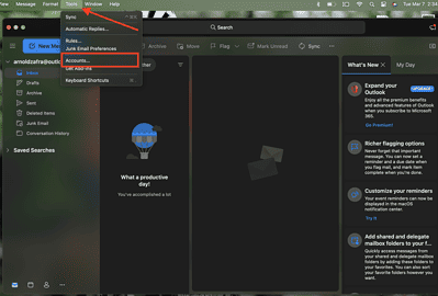 How to Set Up iCloud Email in Microsoft Outlook for Mac- The Mac Observer